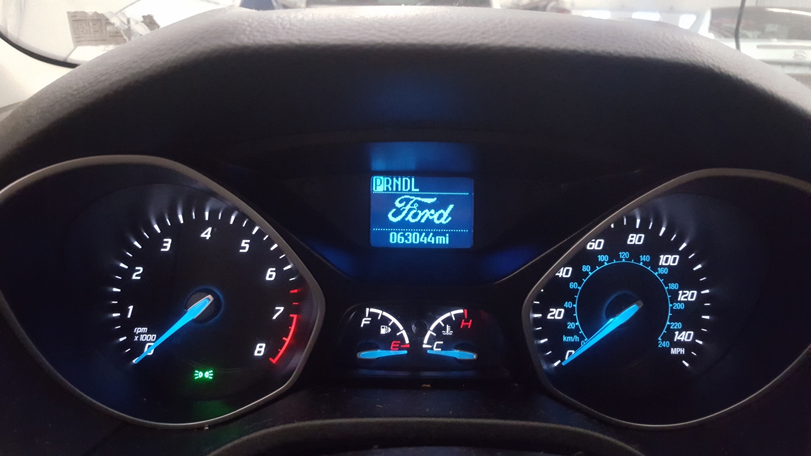 2013 FORD FOCUS Speedometer Instrument Cluster Assembly 63K MPH ...