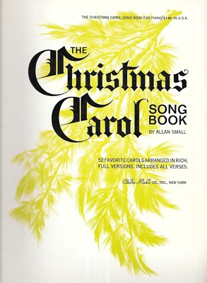 THE CHRISTMAS CAROL Song Book: 52 Favorite Carols 1968 Paperback | eBay