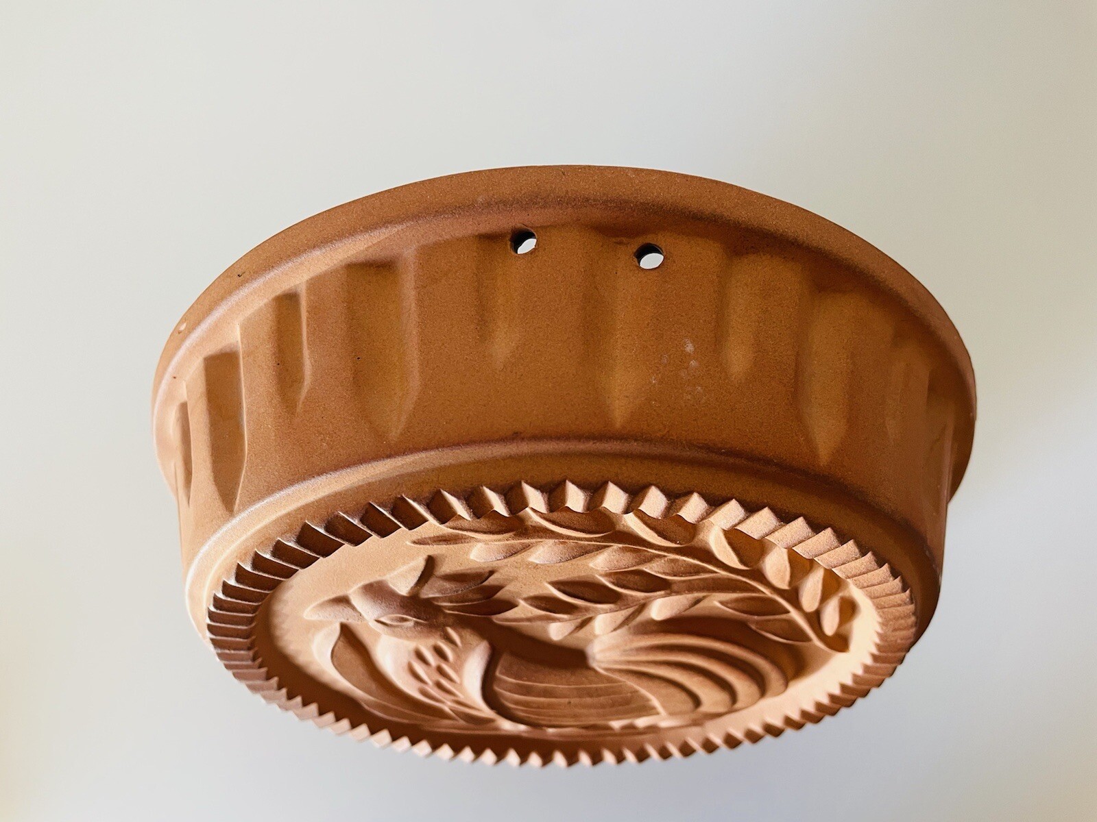 Vintage Sigma The Tastesetter Terra Cotta Mold Rooster Chicken Wall ...