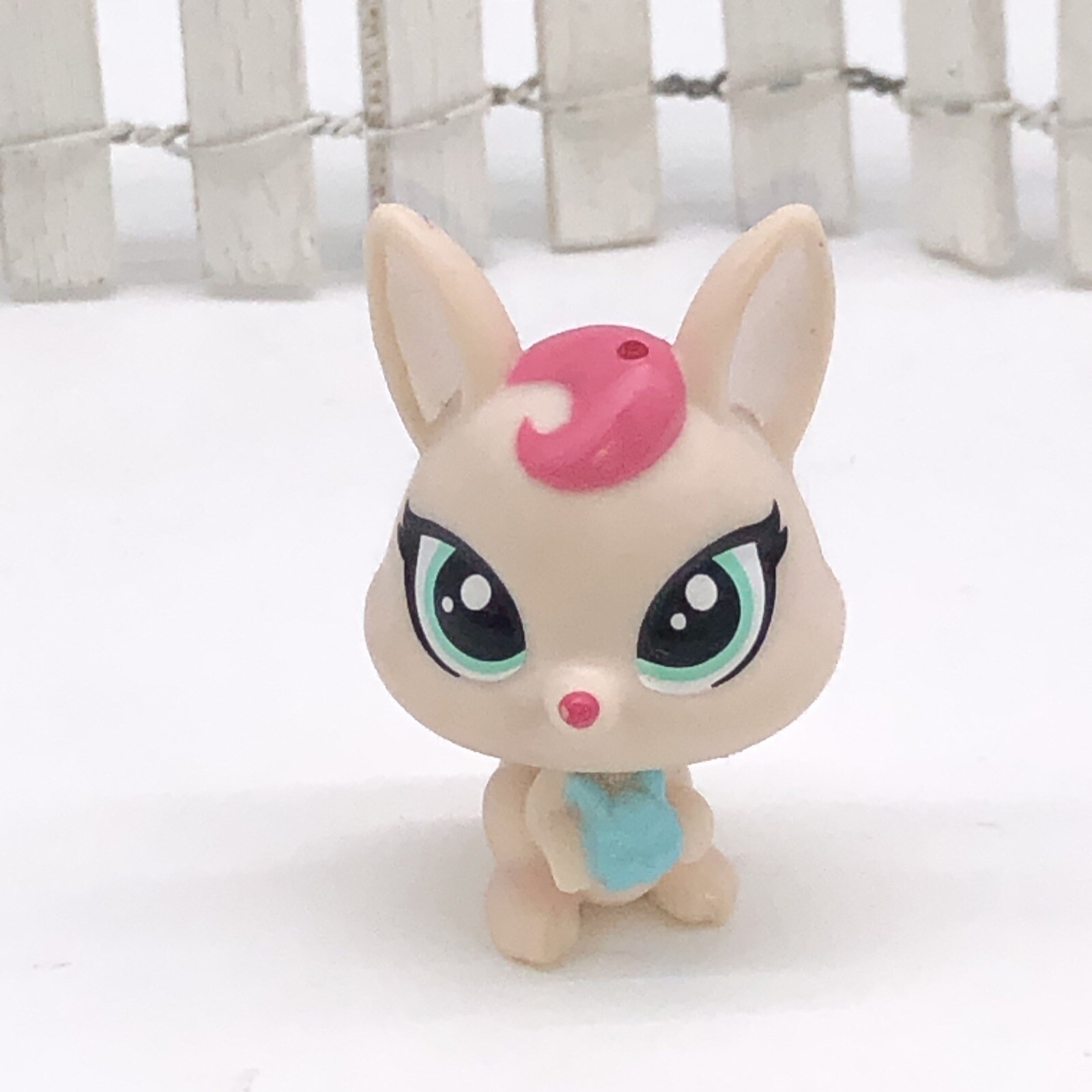 Lps Littlest Pet Shop Kangaroo Mini 279 Keela Tan Pink Blue Eyes Small ...