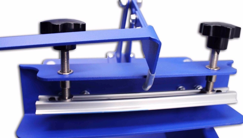 Full Set 1 Color Screen Printing Press Kit DIY Silk Screen Printer ...