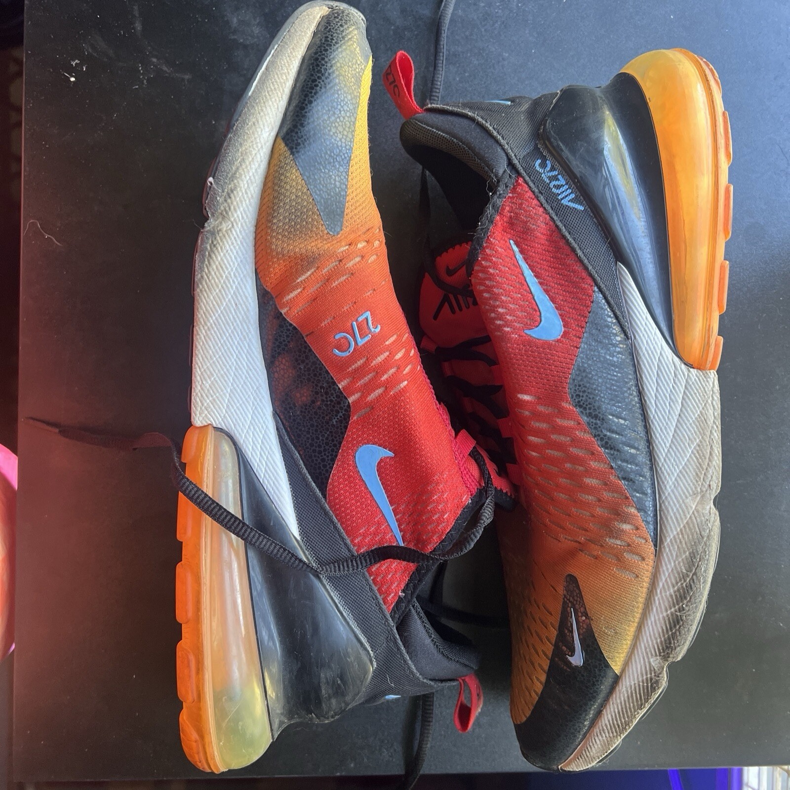 Size 10.5 - Nike Air Max 270 Sunset for sale online | eBay