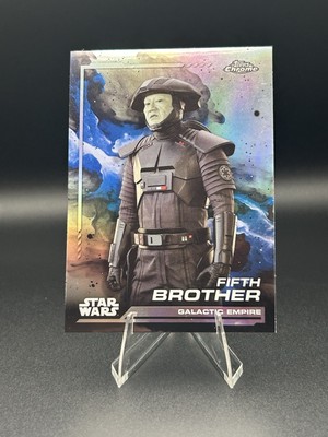 2024 TOPPS CHROME STAR WARS FIFTH BROTHER SILVER REFRACTOR #77 | eBay