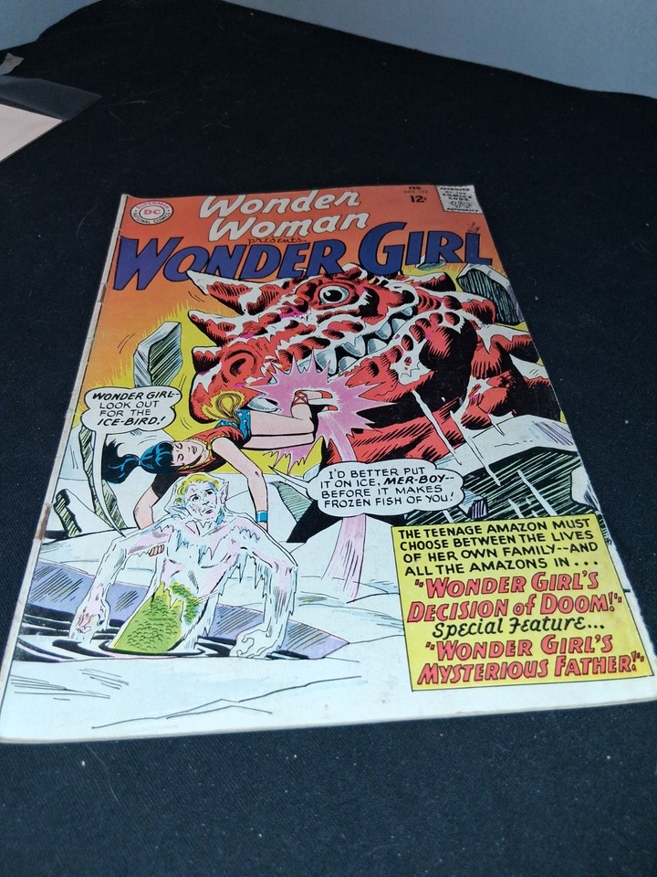 Wonder Woman #152 Wonder Girl . DC 12c. Tot Ross Andru Art 1965 | eBay
