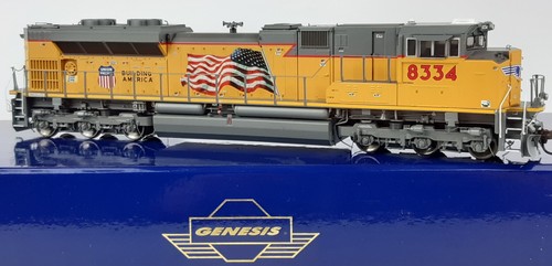 ATHEARN GENESIS SD70ACE UP #8334 W/FLAG FACTORY DCC+ TSUNAMI SOUND VGC BOXED HO | eBay Australia