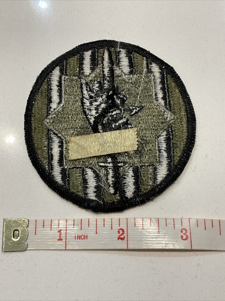 ORIGINAL VIETNAM ERA U.S. ARMY 89th MILITARY POLICE BRIGADE MERROWED ...