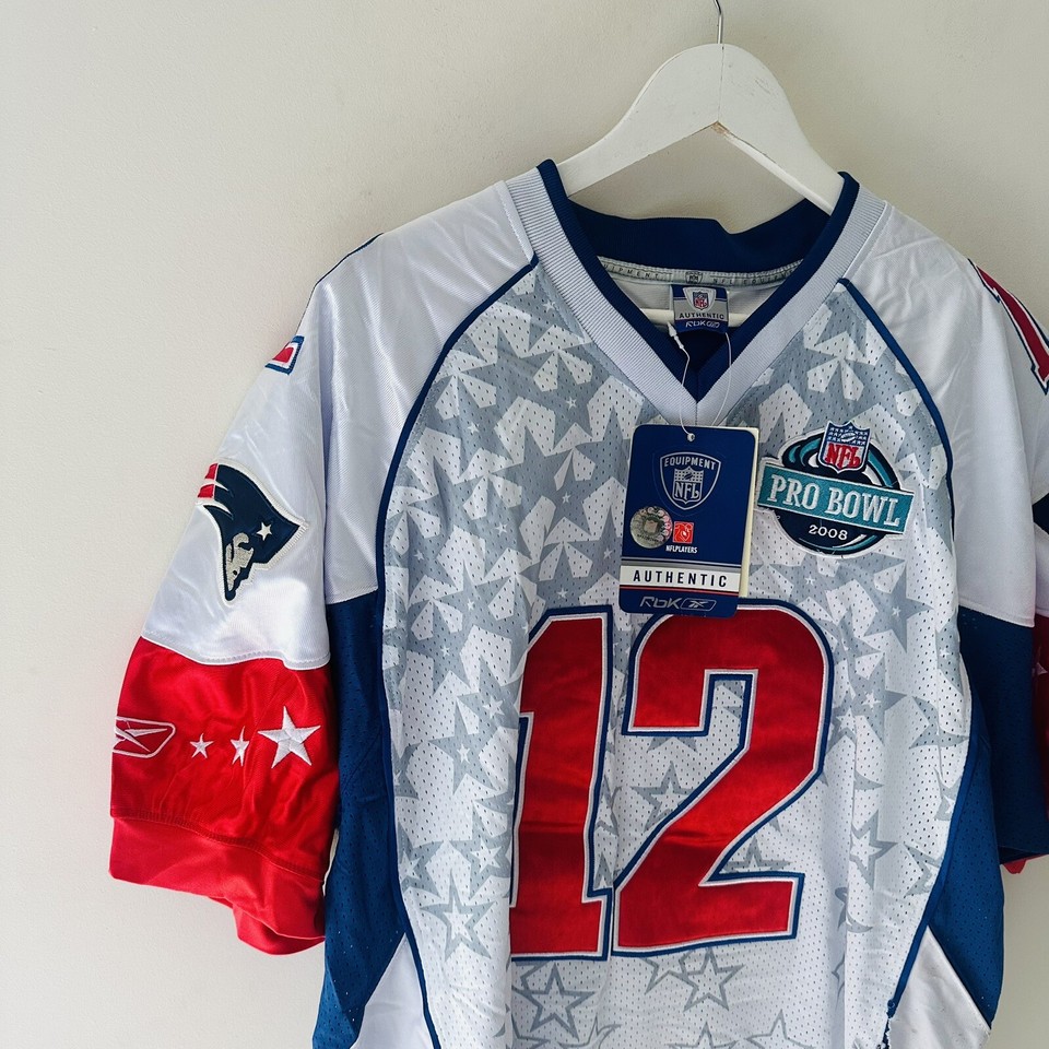 Reebok NFL Pro Bowl 2008 #12 Tom Brady Jersey - Rare Deadstock New With ...