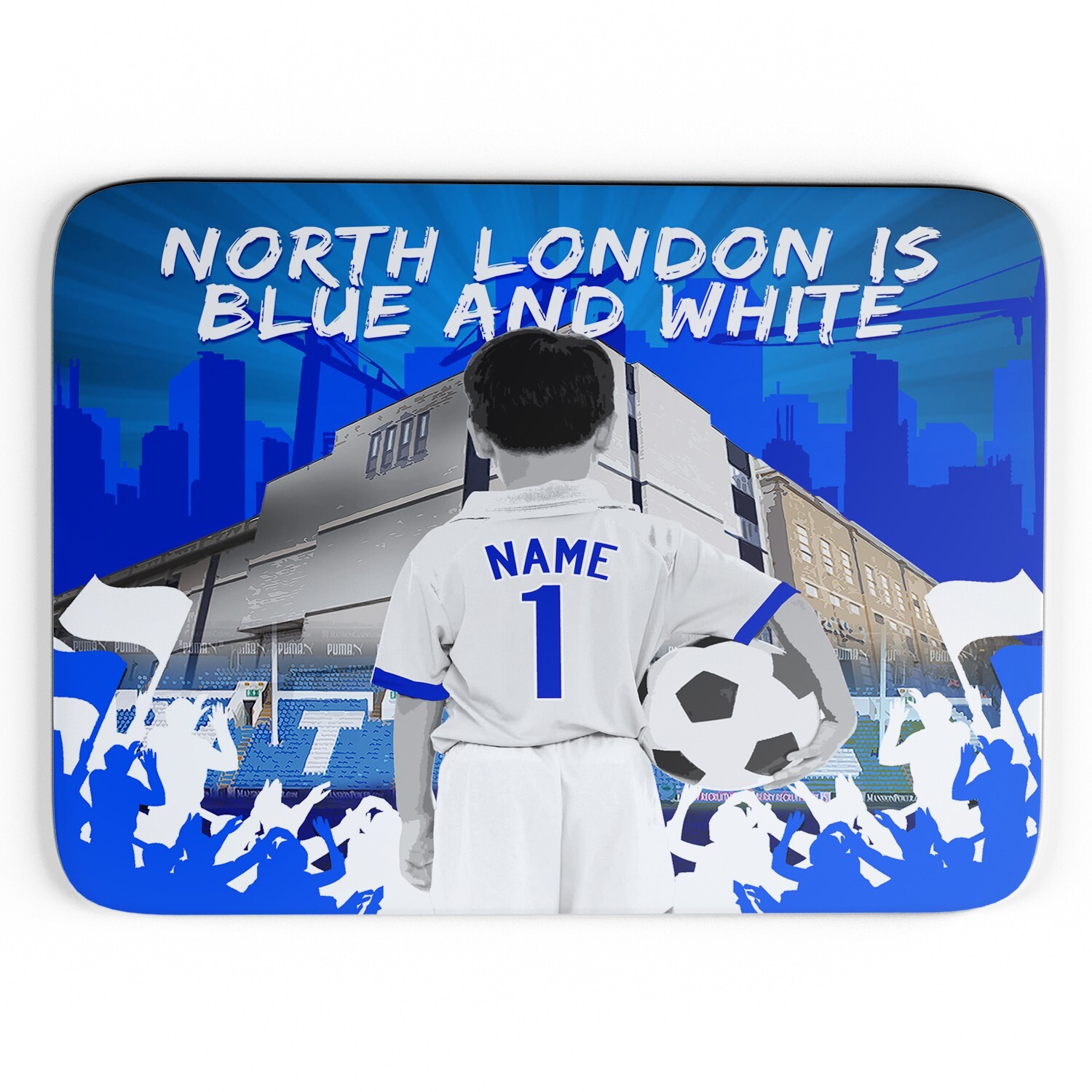 Personalised Tottenham Mouse Mat Football Fan Computer Mouse Pad Boys ...