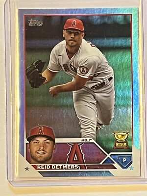 2023 Topps Series 2 Reid Detmers Rainbow Foil Parallel Los Angeles ...