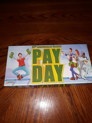 PAYDAY ~ 30th Anniversary Edition ~ 2004 Winning Moves Board Game ...