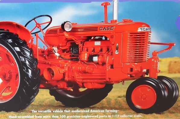 Case Farm Tractor 1930s 1940s Vintage Machinery 1 12 Diecast Model SC ...