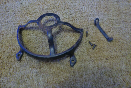 Vintage Sears Roebuck And Co. Treadle Cast Iron Sewing Machine Belt ...