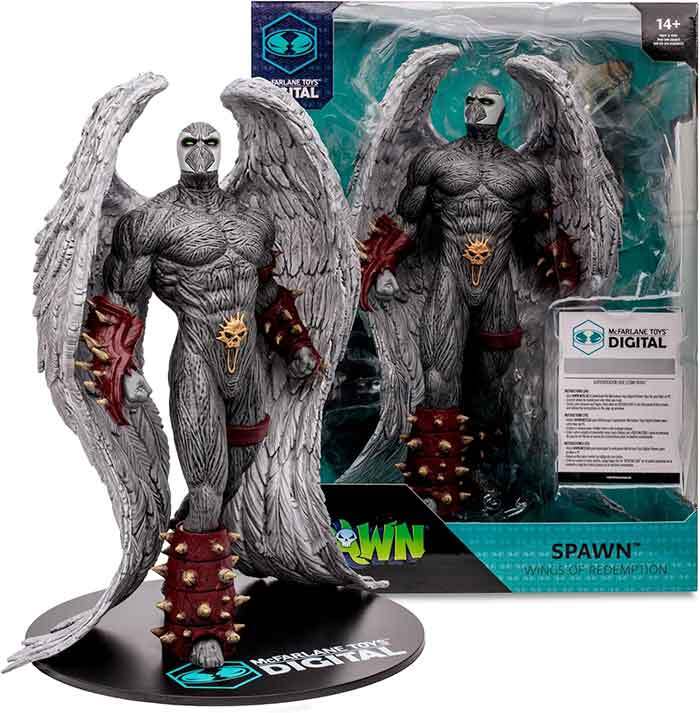 Spawn 12 Inch Statue Figure Digital Collectible - Wings of Redemption ...