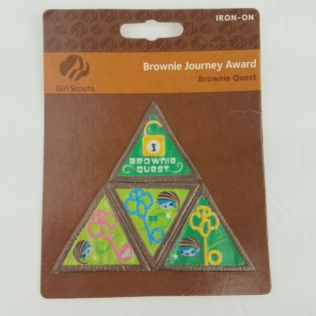 Quest Brownie Girl Scout Journey Award Badge Patch Set | for sale ...