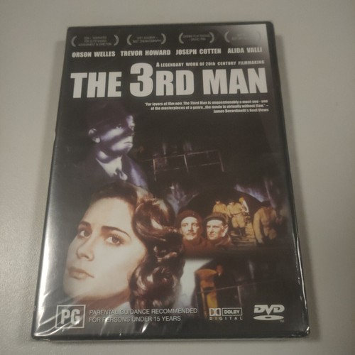 The 3rd Man (Classic 1949 Orson Welles, Joseph Cotton) DVD NEW and ...