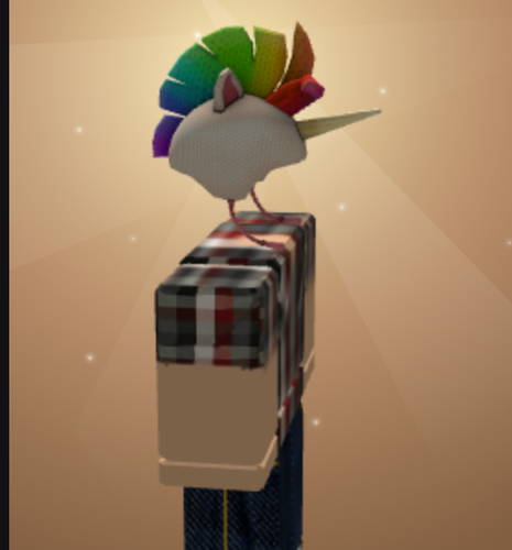 ROBLOX Rainbow Unicorn Beanie *RARE* - CODE Sent Via Messages | eBay