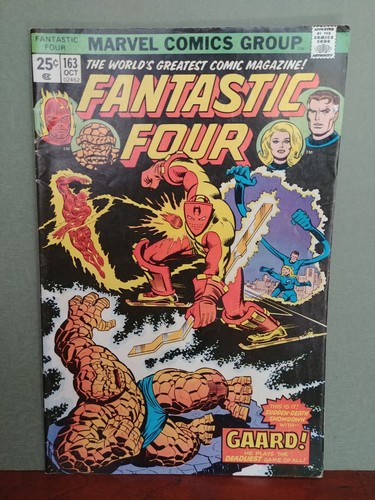 Fantastic Four #163 (1975) Marvel , Gaard Cover App 5.0 | eBay
