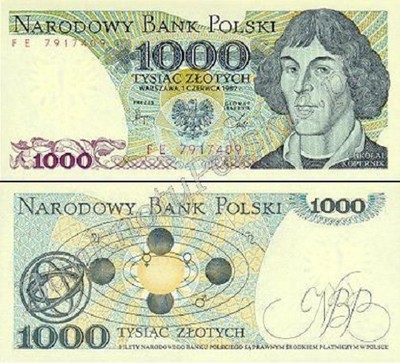 1000 ZLOTYCH - BANKNOTE FROM POLAND - MINT UNC CONDITION POLISH ZLOTY ...