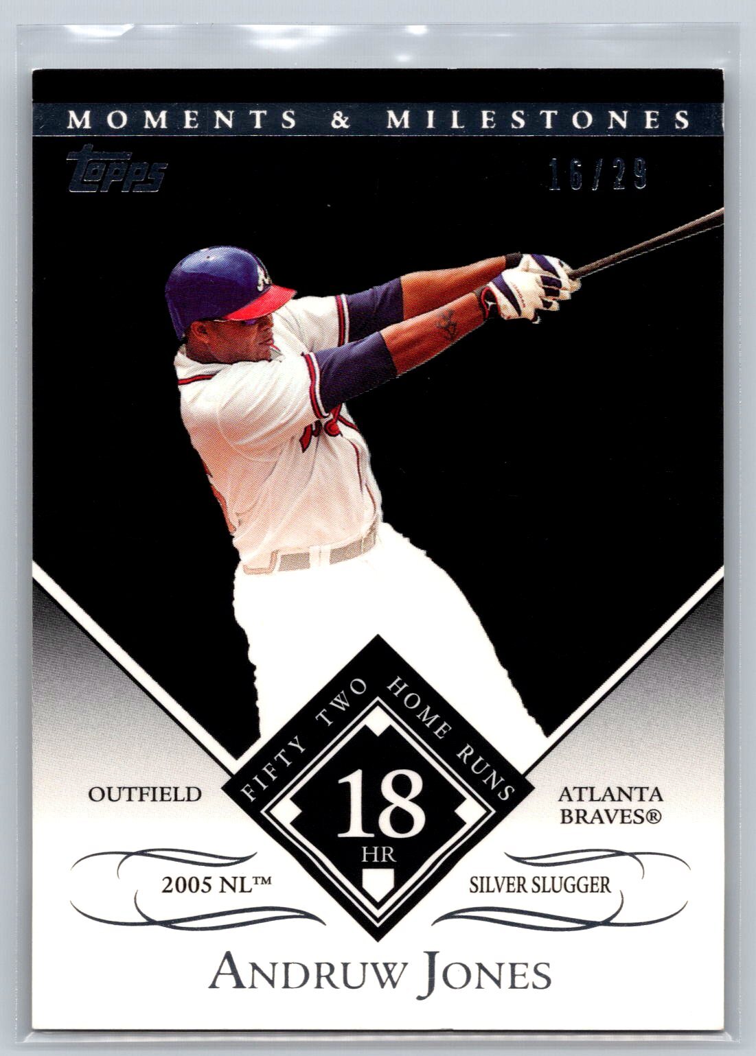 2007 Topps Moments & Milestones #93 Andruw Jones 16/29 | eBay