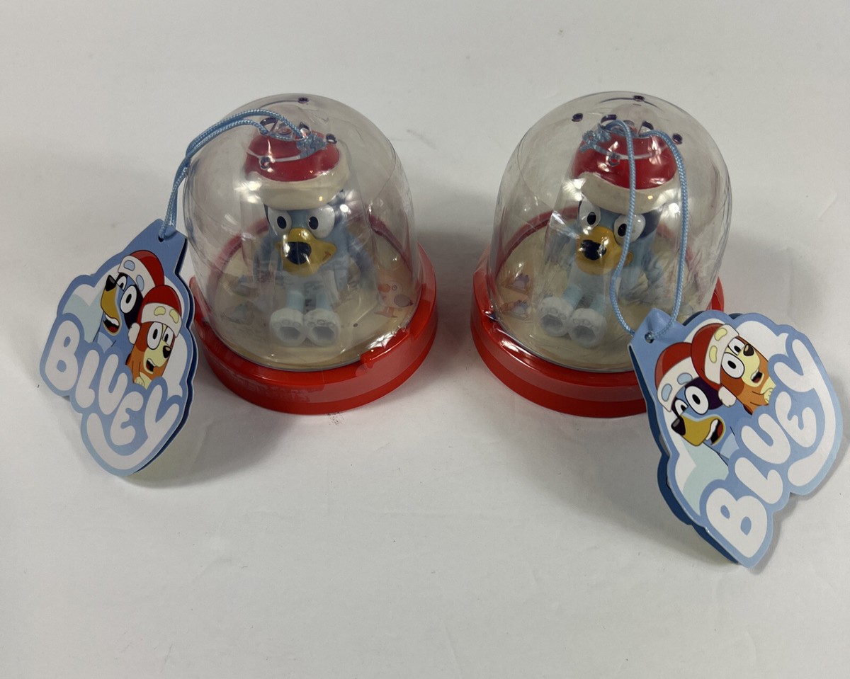 Bluey Toys 2023 Bluey BANJO Figure With Santa Hat Christmas Ornament ...