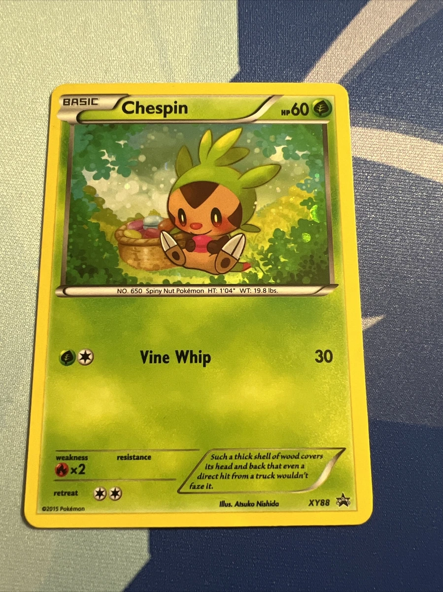 Chespin Pokemon Card