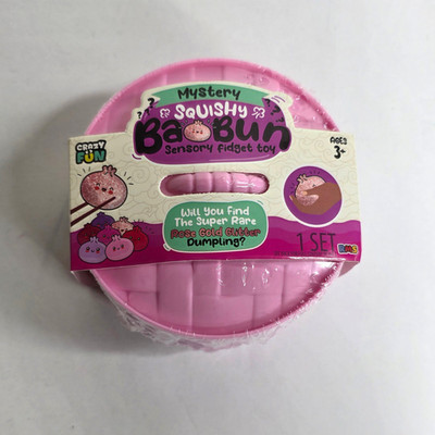 Mystery Glitter Bao Bun Squishy Fidget Toy Blind Box RMS USA Pink - NEW ...