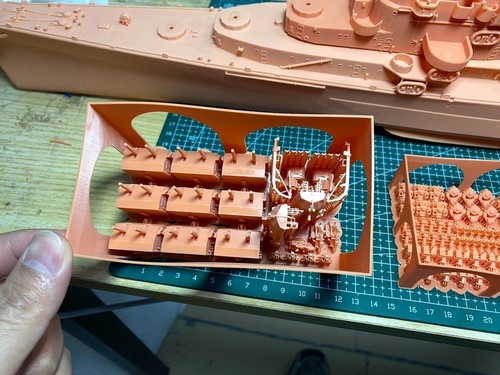 3d Printed Kit Model 1/200 Atlanta Class Light Cruiser(full Hull ...