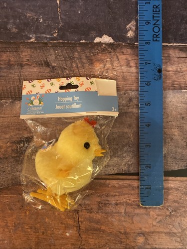 Plush Wind-Up Hopping Easter 4 Inch Yellow Chick Stuffed Toy - 9 ...