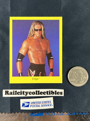 EDGE ROOKIE 1998 Cardinal WWF Trivia Card ADAM COPELAND WWE RATED R ...