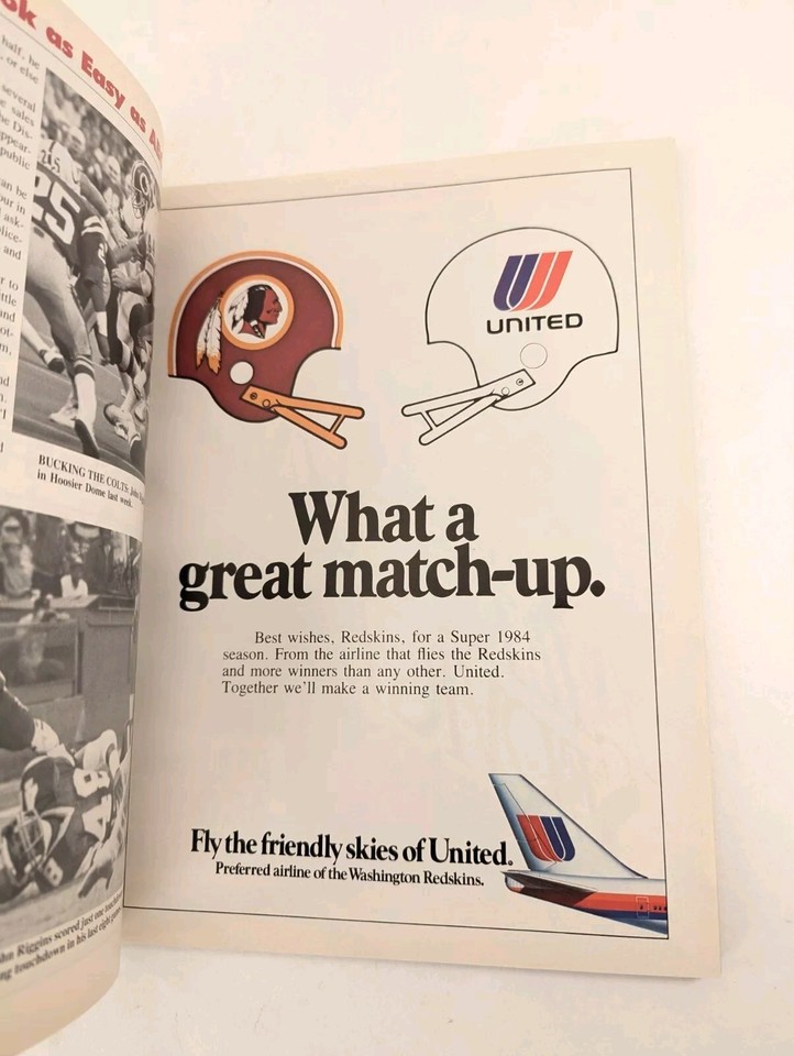 Redskinettes Cheerleaders Poster Vintage 1984 + Redskins Gameday NFL ...