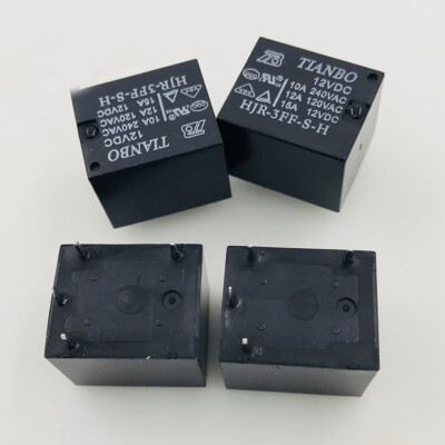 10Pcs HongFa HJR-3FF-S-H 12VDC 24VDC Power Relay 4 Pins | eBay