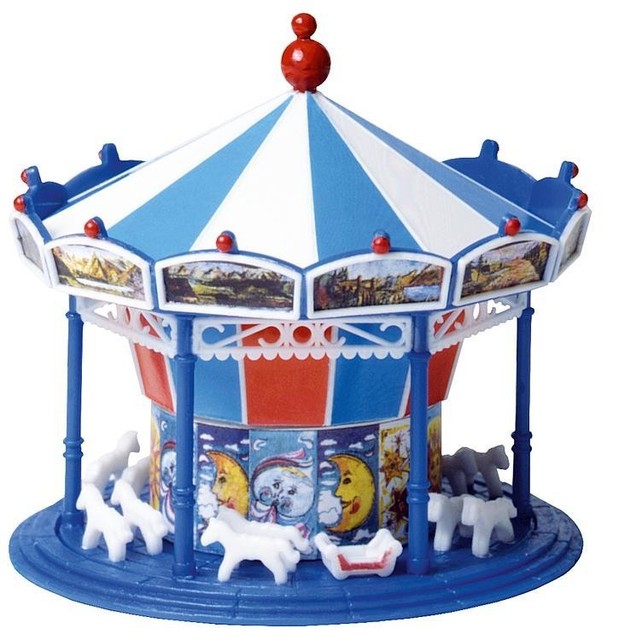N Scale FALLER Merry Go Round / Carousel Model Building Kit # 242316 ...