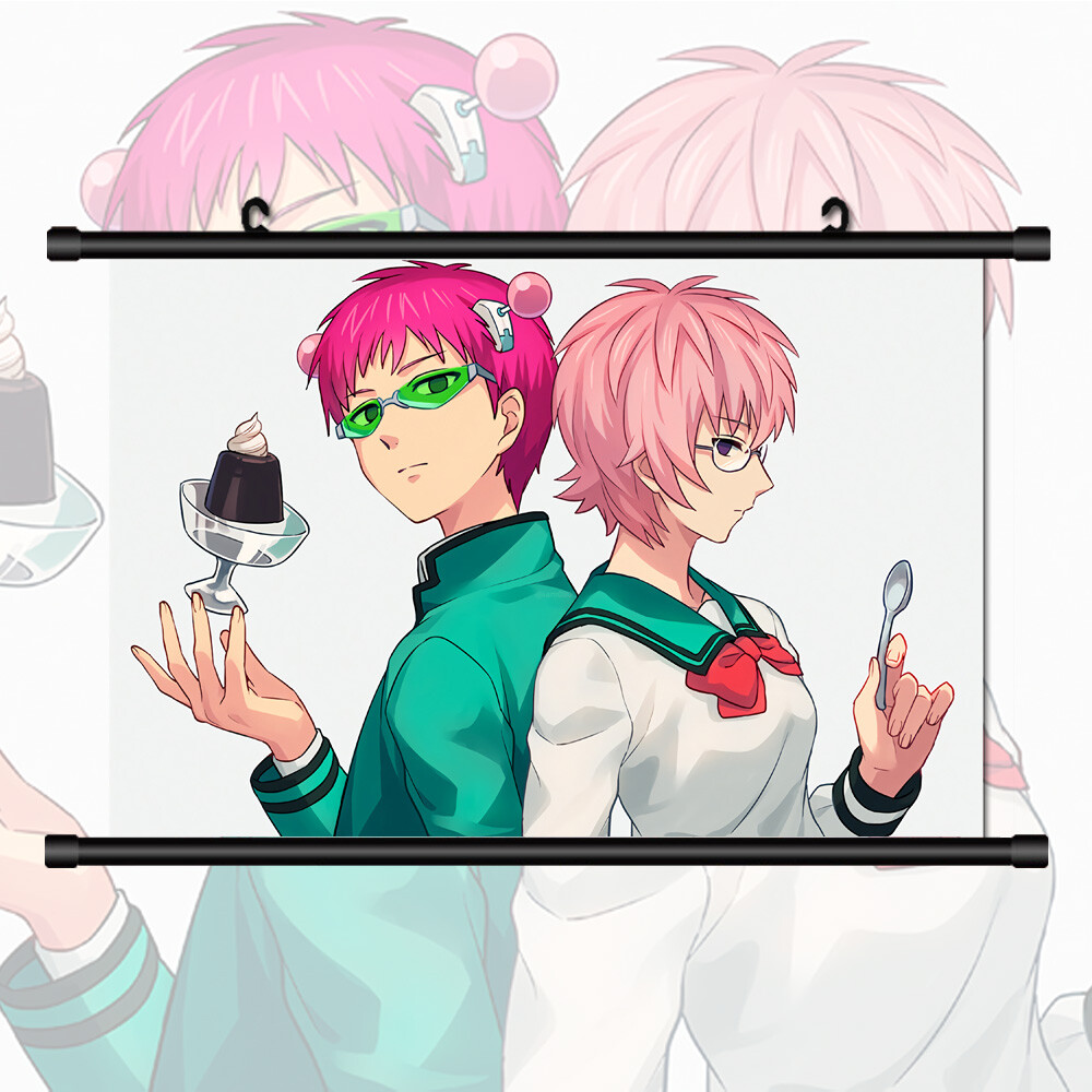 The Disastrous Life of Saiki K Saiki HD Print Wall Poster Scroll Home ...