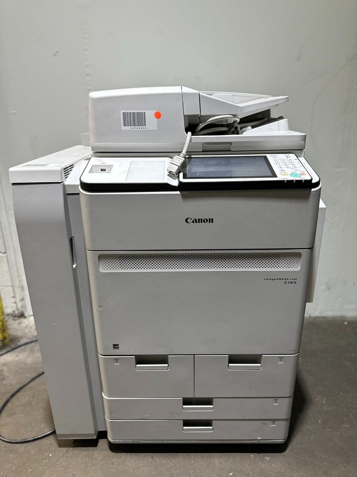 Canon imagePRESS Lite C165 Color Digital Multi-Function Copier 10k ...