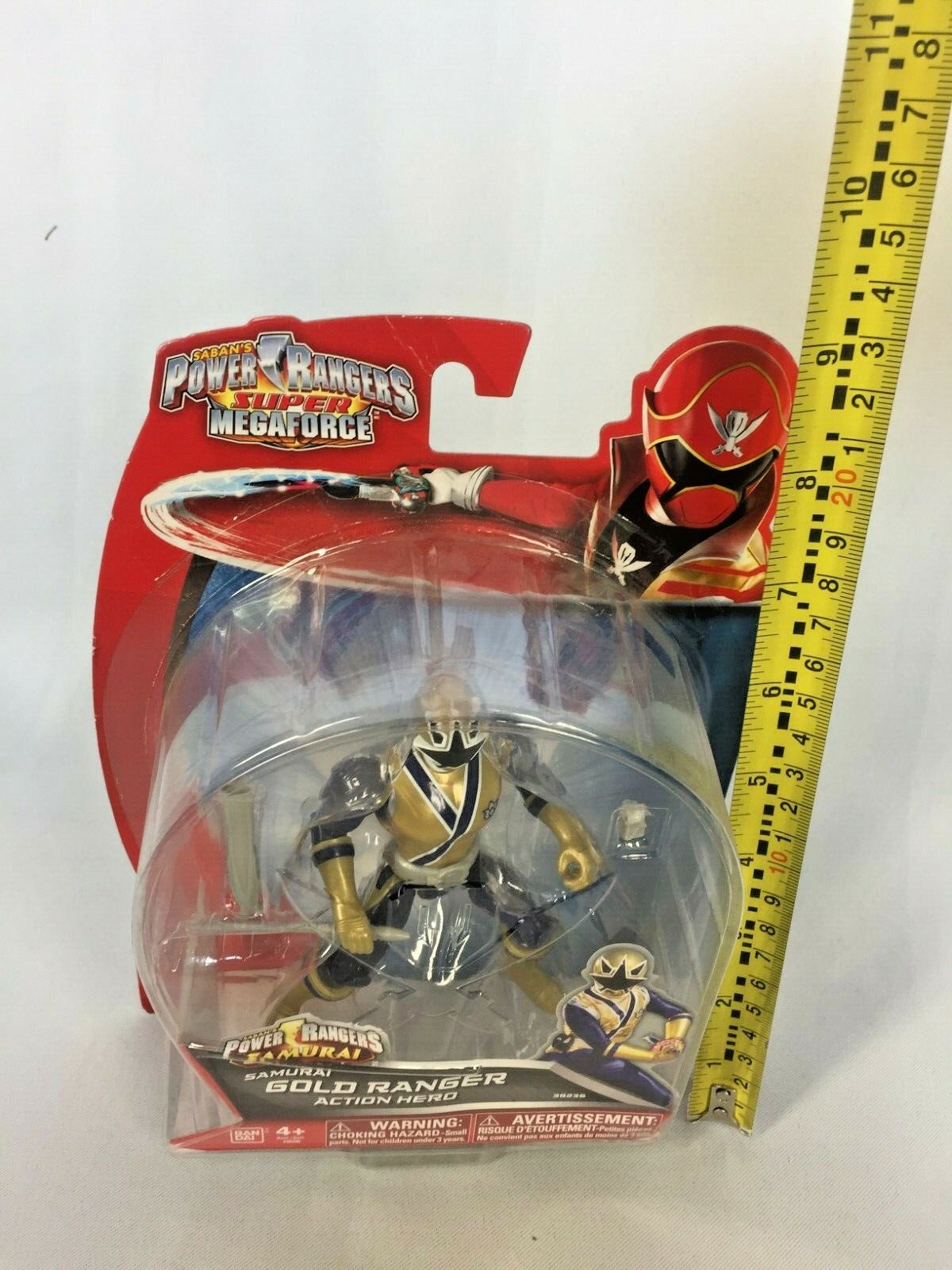 Power Rangers Super Megaforce - 5" Samurai Gold Ranger Action Hero | eBay