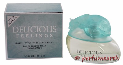 DELICIOUS FEELINGS 3.3 OZ EDT SPRAY FOR WOMEN NEW IN A BOX BY BEVERLY ...