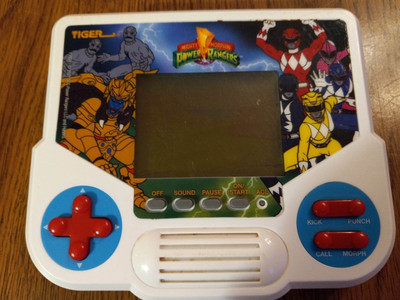 Power Rangers Tiger (1996) Retro Handheld Games