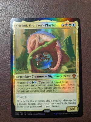 OTRIMI, THE EVER-PLAYFUL C20 - Magic The Gathering MTG game MYTHIC FOIL ...