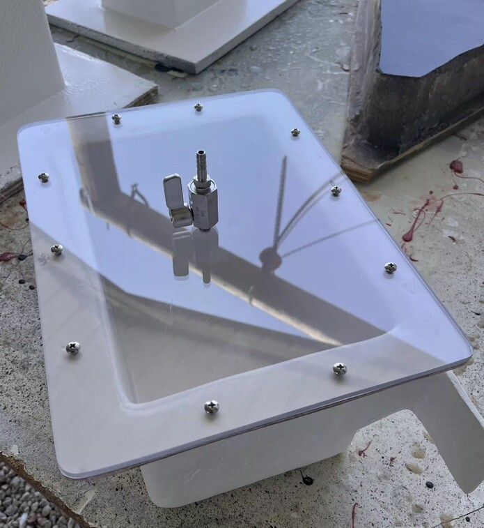 Sea Chest Baitwell or Livewell Pump Box Or Sump( Twin Rule 1500 Gallon ...