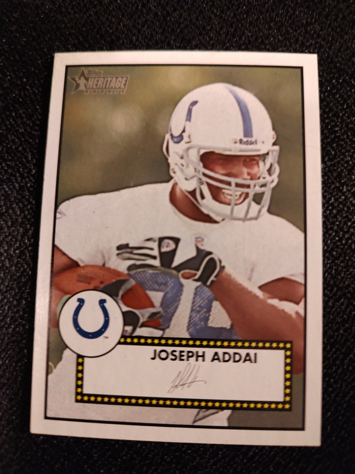 2006 Joseph Addai Topps Heritage Rookie Card # 61 | eBay
