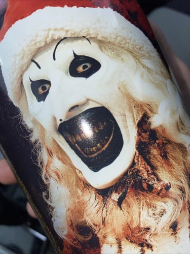 Terrifier 3 Cup Art The Clown Regal Exclusive New w Lid | eBay