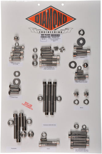 Diamond Engineering - DE6067HP - Bolt Kit - Transformation - Touring | eBay