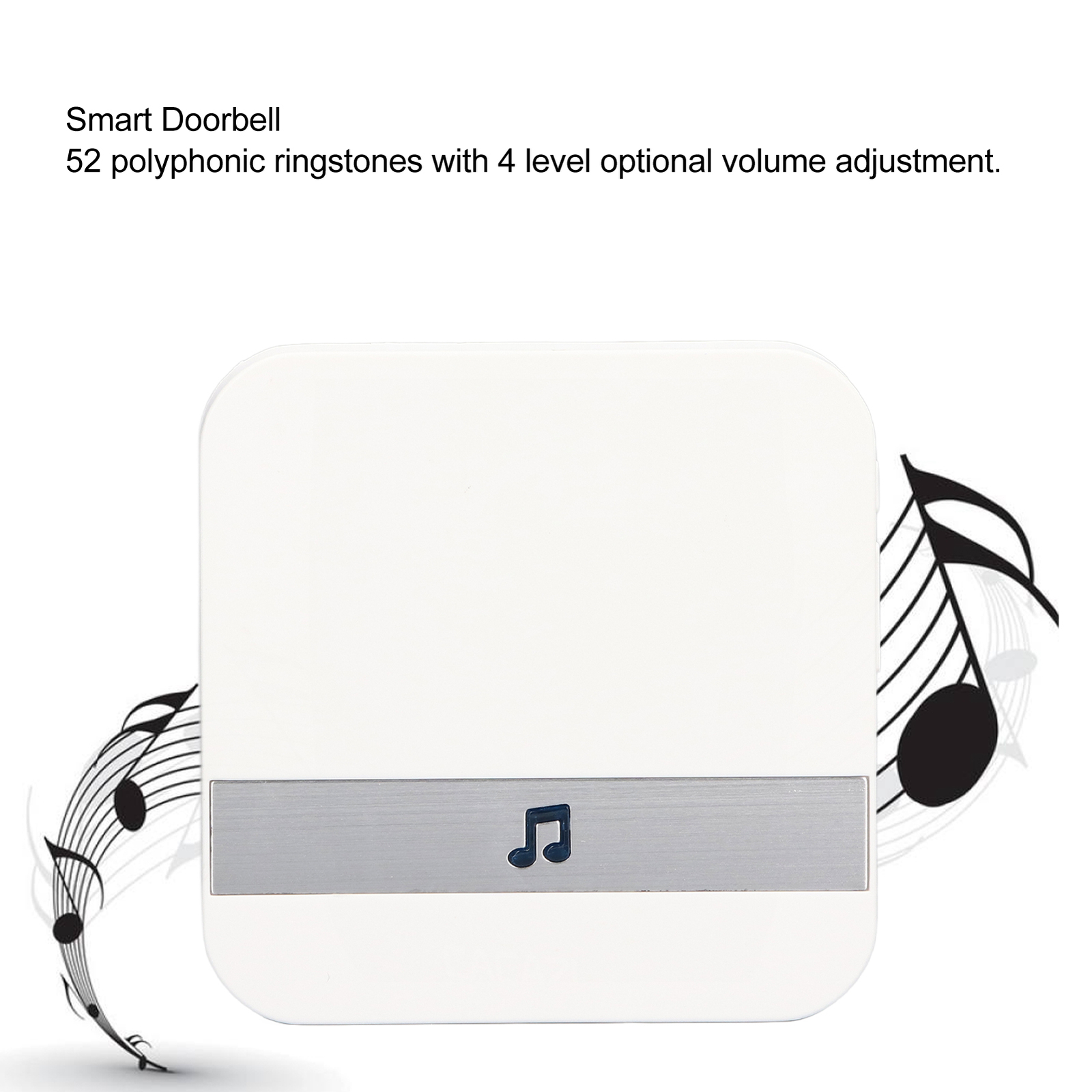 Wireless Wifi Video Doorbell Indoor Intercom Door Bell Receiver For Sec ...