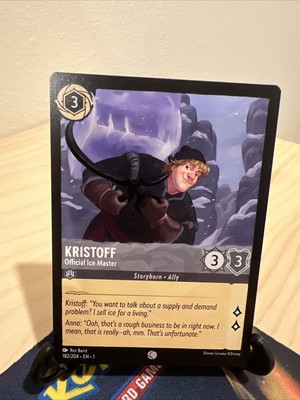 KRISTOFF OFFICIAL ICE MAKER 182/204 Disney Lorcana The First Chapter ...
