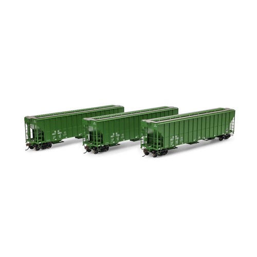 Athearn HO ATH FMC 4700 Covered Hopper BN #451664/451733/451746 3 ATH ...