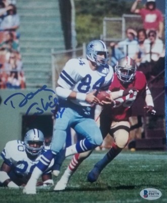 DALLAS COWBOYS DOUG COSBIE SIGNED 8X10 PHOTO BAS BECKETT COA AND ...