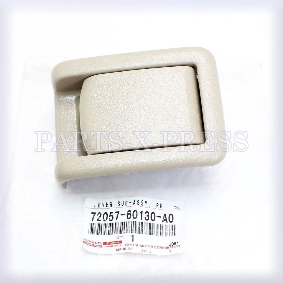 OEM TOYOTA REAR SEAT LOCK CONTROL LEVER LEFT OR RIGHT SIDE SUB-ASSY ...
