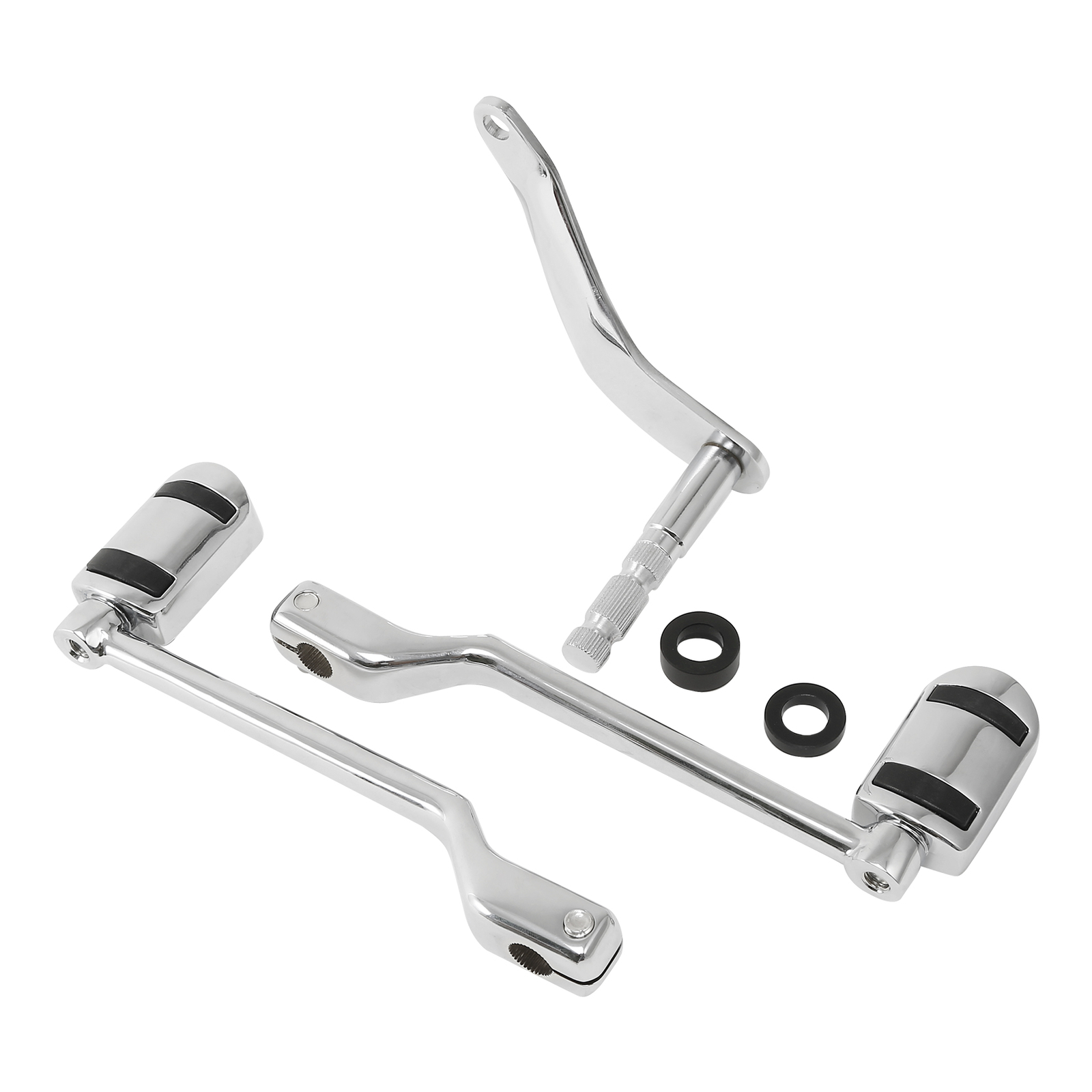 Heel Toe Shift Lever Shifter Rod Lever Pegs Fit For Harley Softail ...