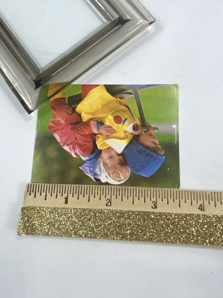 Vintage Picture Frame Small Clear Smoke Plastic Acrylic 1970s Retro 3 ...