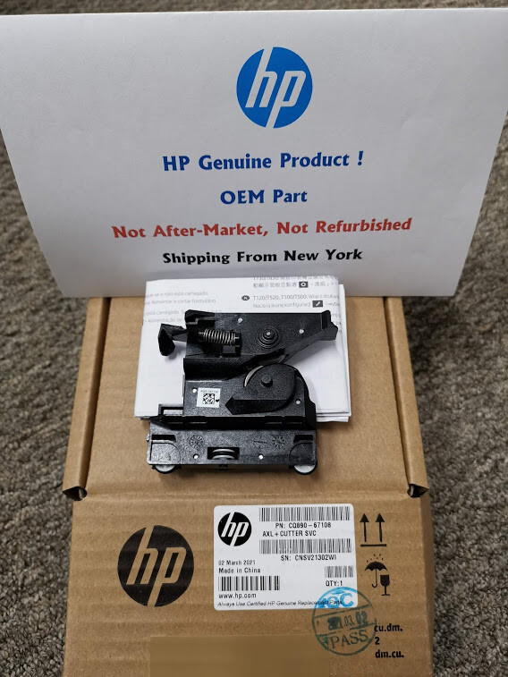 OEM Cutter Assy CQ890-67108 HP T120 T130 T520 T730 T830 650 T530 New ...